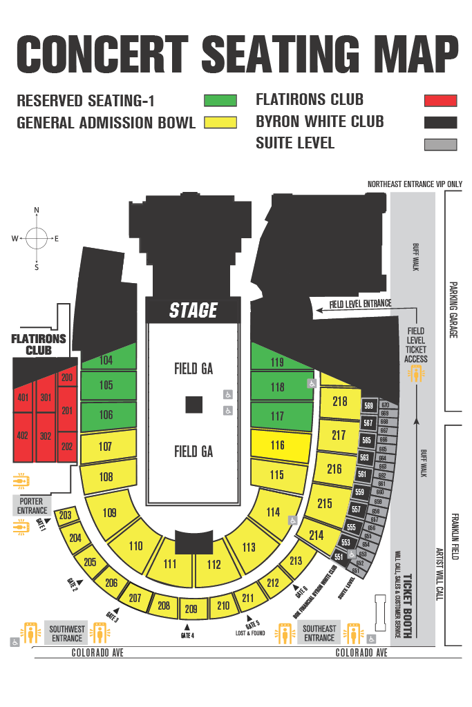 Phish at Folsom Field